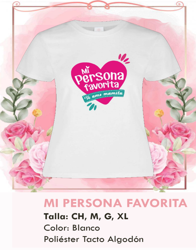 Mi persona favorita – Diseño e Impresion